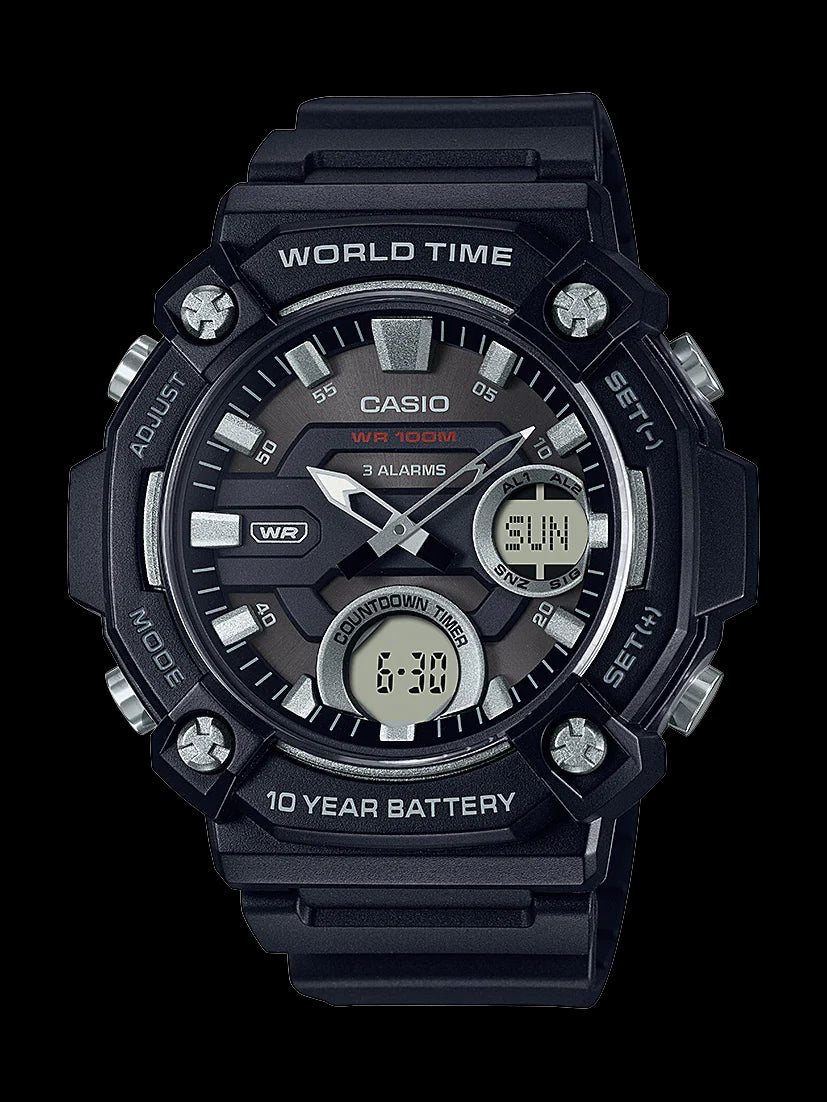 Casio/Classic Casio Duo Combination Digitla Watch | Heritage Jewellers